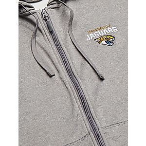 dunbrooke NFL Dallas Cowboys Trophy Tech Fleece Full Zip Hoodie, 4X-Large, Grey