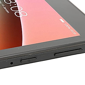 Zerodis Calling Tablet, Octa Core Black 8 Inch Tablet Maximum Support 128G TF Card for Reading for Video (US Plug)
