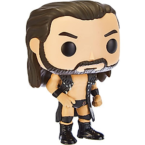 POP WWE: Drew McIntyre Funko Vinyl Figure (Bundled with Compatible Box Protector Case), Multicolor, 3.75 inches