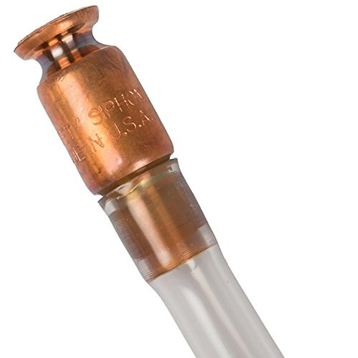 The Original Safety Siphon 10 Foot High Grade Hose, 1/2" Valve Siphon - Self Priming Pump Transfers 3.5 Gallons of Liquid Per Minute - Great for Pools, Fish Tanks, Fuel, and More