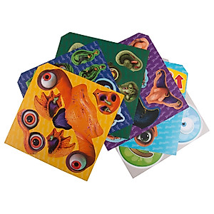 Outset Media Stoopido - The Family Party Game of 1000 Silly Faces - Includes 25 Double-Sided Face Masks for Endless Combinations - Ages 6+