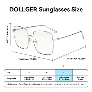Dollger Blue Light Blocking Glasses women Non prescription Fashion Glasses Retro Metal Square Eyeglasses Frame Silver