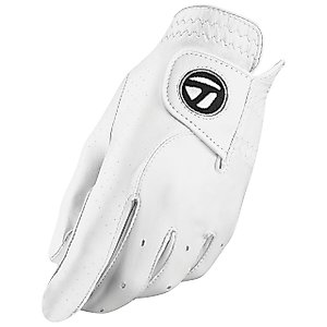TaylorMade Tour Preferred Glove (White, Right Hand, Medium), White(Medium, Worn on Right Hand), Women's