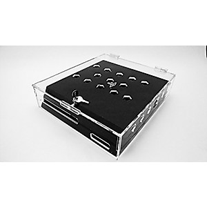 New PlayStation 4 Pro Acrylic Video Game Console Security Case