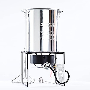 King Kooker 12RTF 29 Qt Aluminum Turker Frying Cooker,Multi,One Size