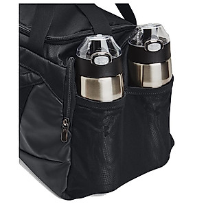 Under Armour Unisex-Adult Undeniable 5.0 Duffle , Black (001)/Metallic Silver , Small