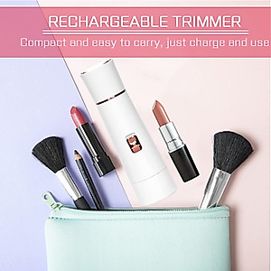 4 in 1 Electric Razor for Women,KIBTOY Wet & Dry Painless Rechargeable Shaver for Legs Underarms and Bikini Line Area, Nose, Armpit, Eyebrow, Facial Hair.