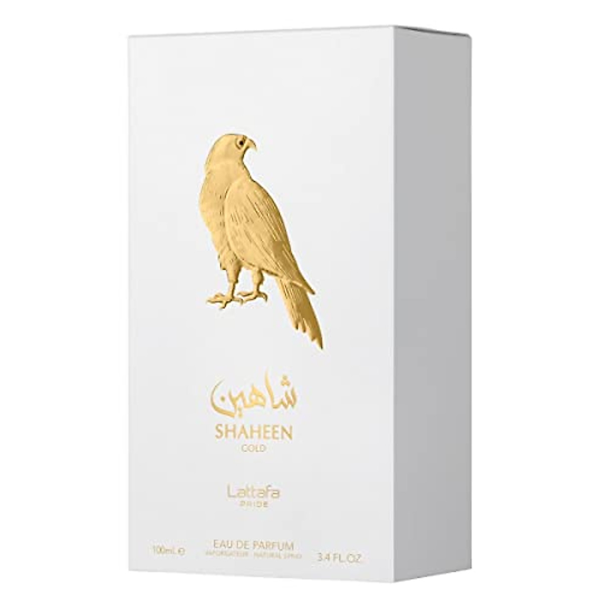 Lattafa Perfumes Shaheen Gold By Lattafa Pride Edp - Eau De Parfum 100ml(3.4 Oz) | Pineapple, Grapefruit, Lavender, Fig, Tonka, Vanilla, Patchouli