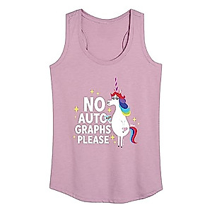 Disney Inside Out - No Autograph Please - Women's Racerback Tank Top - Size Medium