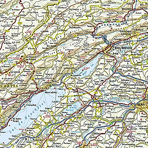Switzerland Map (National Geographic Adventure Map, 3320)