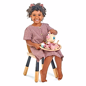 Tender Leaf Toys - Birdie Tea Set - Realistic Teapot, Cups and Treats for Pretend Afternoon Tea Party - Social, Creative, and Imaginative Development - Learning Role Play - Age 3+