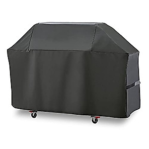 ZJYWSCH Grill Cover for New 2022 Weber Genesis 400 Series 4-Burner Gas Grill Outdoor Waterproof, 7758 Fit for Genesis E-425s E-435 EPX-435 S-435 SPX-435 SX-435 Heavy Duty