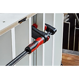BESSEY GK60 GearKlamp Series - 24 Inch Bar Clamps for Woodworking, 450 lb Clamping Force, Wood Clamps for Gluing, Hand Clamps, Sturdy Woodworking Clamps for Cabinetry, Carpentry, & Home Improvement