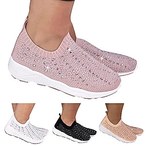 Today 2023 Orthopedic Sneakers Walking Shoes Womens Fashion Lace-Up Shoes Lightweight Tennis Shoes
