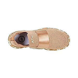 Athletic Propulsion Labs APL Women's Techloom Bliss Sneaker, Caramel/Almond/Leopard, 7