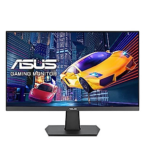 ASUS 27 Inch Monitor - 1080P, IPS, Full HD, Frameless, 100Hz, 1ms, Adaptive-Sync, for Working and Gaming, Low Blue Light, Flicker Free, HDMI, VESA Mountable, Tilt - VA27EHF,Black