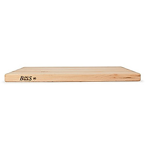 John Boos Block R02 Maple Wood Edge Grain Reversible Cutting Board, 24 Inches x 18 Inches x 1.5 Inches