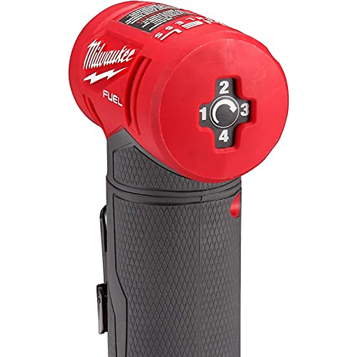 Milwaukee M12 FUEL 12V Lithium-Ion Brushless Cordless 1/4 in. Right Angle Die Grinder (Tool-Only) + Accessory