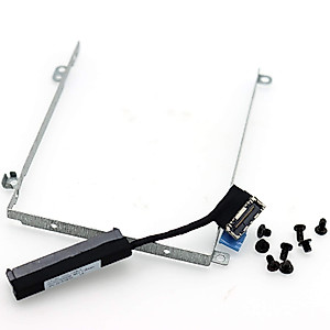 Deal4GO SATA Hard Drive Cable DG95V DC02C005S00 w/ 2.5" HDD Caddy Bracket Replacement for Dell Precision M3800 XPS 15 9530 L522X