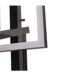 Goalsetter X454 In Ground Adjustable Basketball System with 54-Inch Glass Backboard and Flex Rim