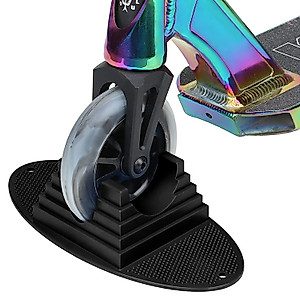 VOKUL Scooter Stand Parking Kick Scooter Holder Stand fit Most Scooters for 95mm -125mm Scooter Wheels - Multiple Scooters, Stable Base,Organize Scooters, Works Perfect