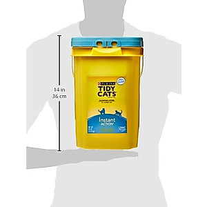 Tidy Cats Purina Instant Action Scoop Pail, 35 lb