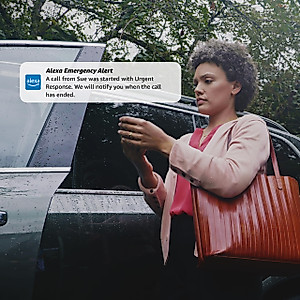 Echo Show 8 (3rd Gen, 2023 release) + Alexa Emergency Assist Monthly (auto-renewal) | With Spatial Audio and Smart Home Hub | Glacier White