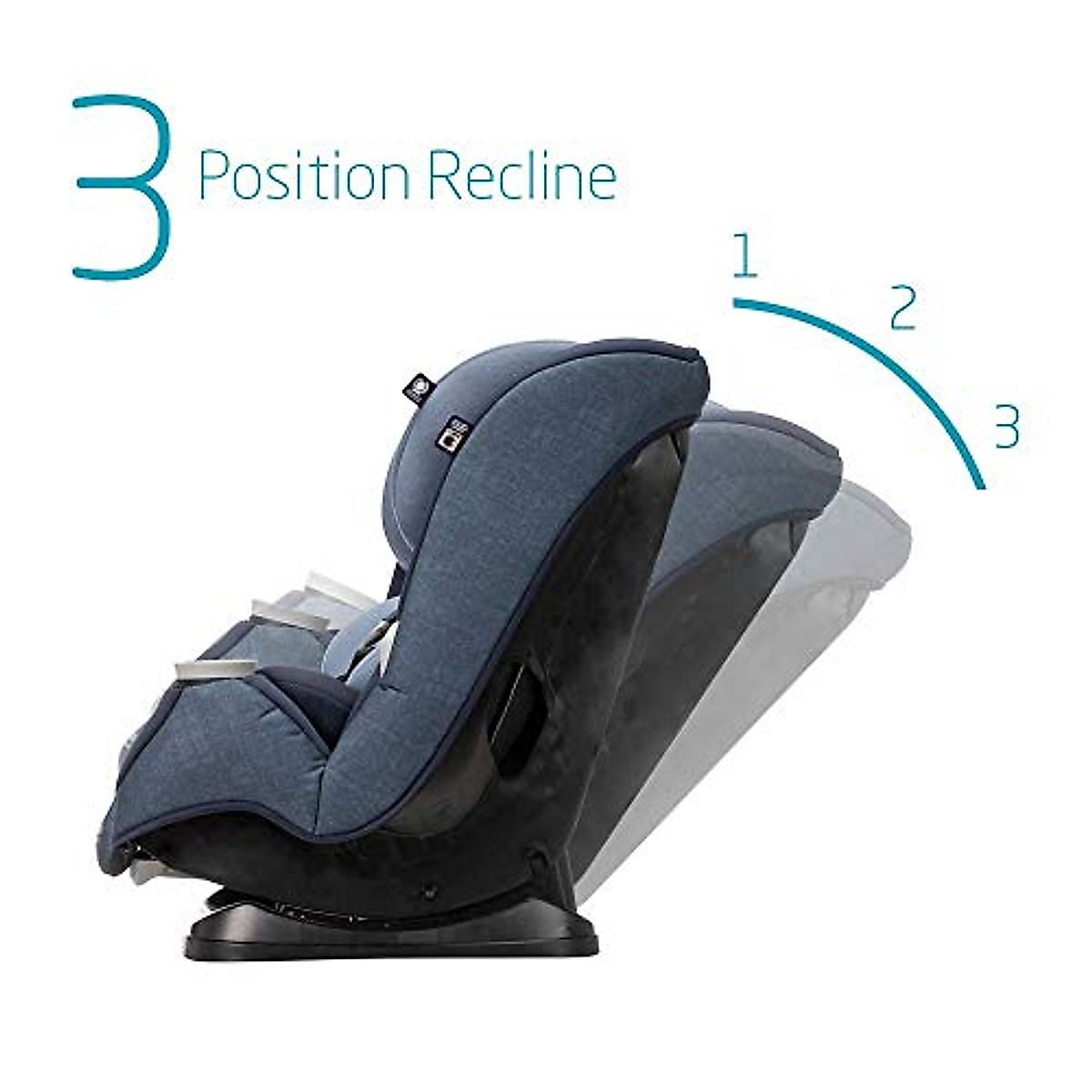 Maxi-Cosi CC208EMQ Pria Max 3-in-1 Convertible Car Seat, Nomad Blue, One Size