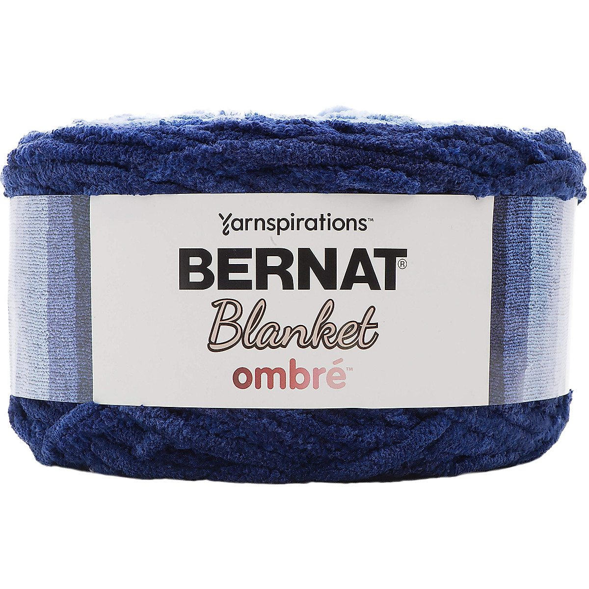 Bernat Blanket Yarn, Navy Ombre