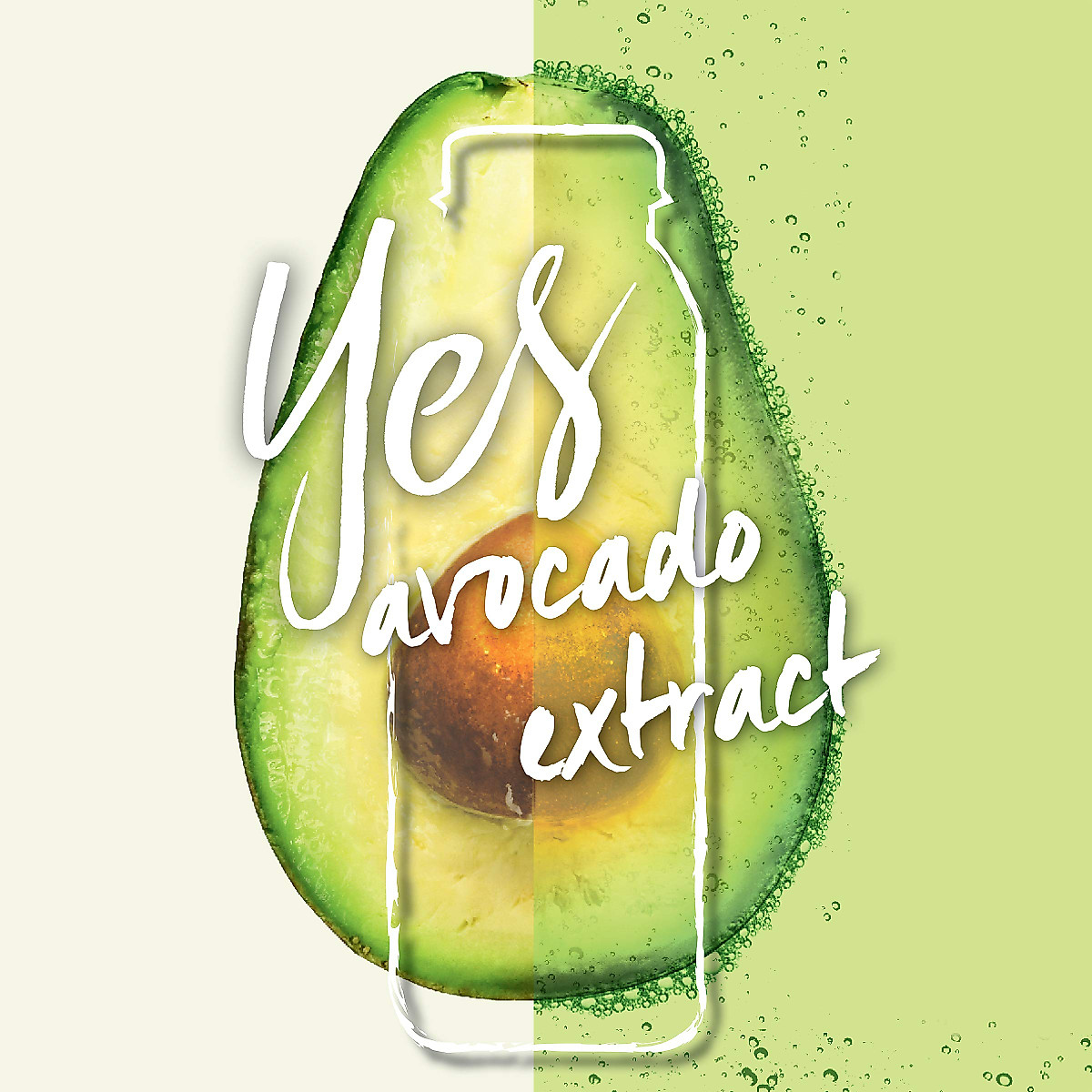 Garnier Fructis Smoothing Treat Conditioner, 98 Percent Naturally Derived Ingredients, Avocado, Nourish and Smooth for Frizzy Hair, 11.8 Fl Oz