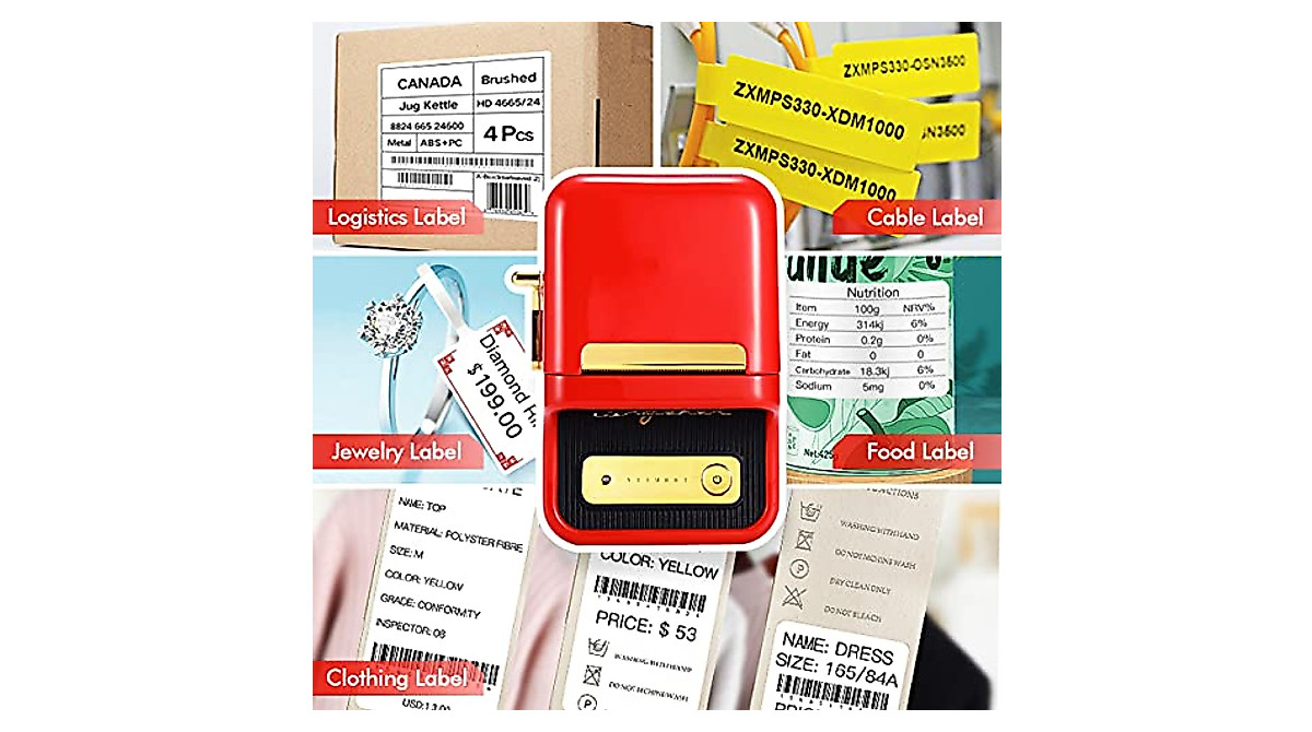 Smart Label Maker B21: Print Labels for Home, Office, Business