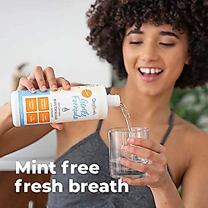 Oxyfresh Gentle Formula Unflavored Mouthwash – Perfect for Ultra Sensitive Gums & Teeth – No Mint, Zero Alcohol, Flavor Free – Fresh Breath. 16 oz.