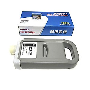 Vivid Colors PFI-702 New Replacement Ink Cartridge for Canon IPF8100 IPF9100 Printer PFI702 Pigment Matte Black Ink Tank