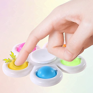 Fidget Spinners Party Favors 12 Pack Goodie Bag Stuffers Non-Candy Treat Bag Fillers Treasure Box Toys for Classroom Prizes Return Gifts for Kids Birthday Easter Party