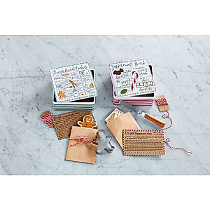 Mud Pie Baking Set, 6" x 6", Peppermint Bark