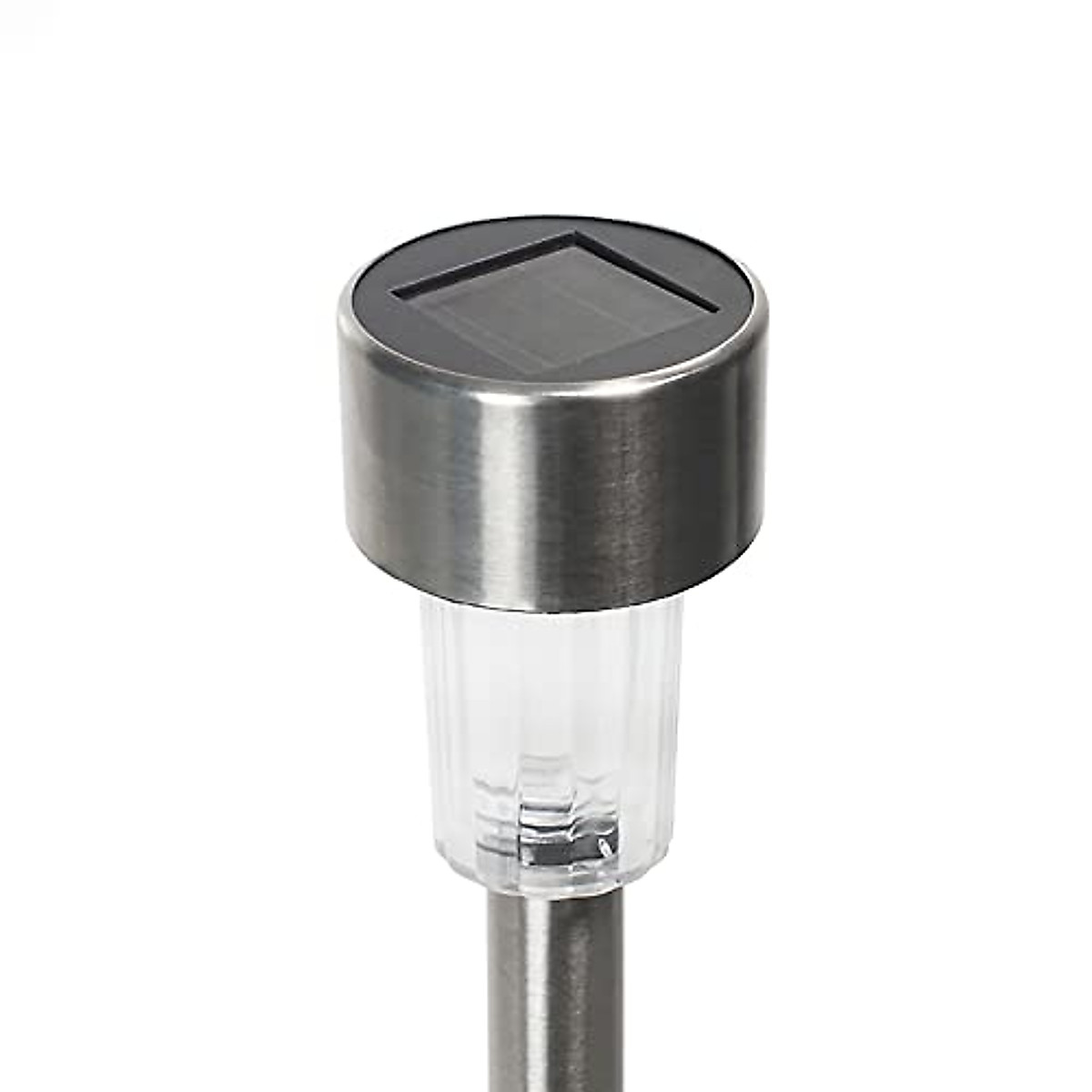 K JINGKELAI Solar Outdoor Lights Pathway, 16 Pack Stainless Steel Solar Lights Outdoor Waterproof LED Light Landscape, Solar Garden Lights for Yard Lawn Walkway Driveway (Cold White)