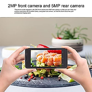 Android Unlocked Cell Phones, Y53S 5.45in FHD Screen Dual SIM Face Unlocked Mobile Phone, 2GB RAM 32GB ROM Ultra Thin Smartphone, 128G Expansion, 2800mAh, Dual Camera, Bluetooth(Gold)