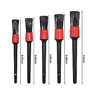 Exiron 22 Pcs Car Cleaning Tools Kit with Car Detailing Brush Wash Set,Auto Detailing Drill Brush Set for Cleaning Wheels, Dashboard, Door Handles, Leather, Signs, Air Vents, Rims,Tires