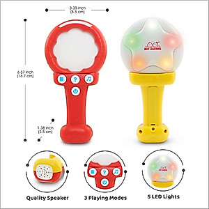 BEST LEARNING Shake & Learn Alphabet - Educational Toy for Babies Toddlers 6-12 Month and up | Ideal 1 Year Old Toys Gift | First Boy or Girl Birthday Gift Ideas