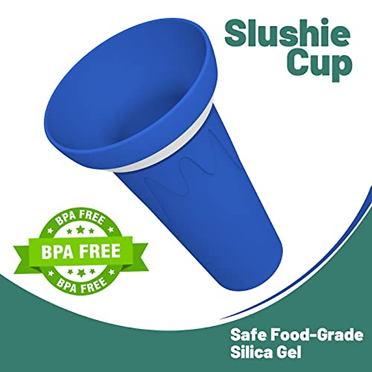 DEAR LOYEA Slushie Cup Ice Cream Maker TIK TOK Gadget Diy Smoothie Cup Cool Stuff Birthday Gifts(blue)