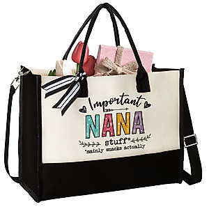 Gifts for Grandma - Gifts for Grandma Birthday Unique, Nana Birthday Gifts - Christmas Gifts for Grandma, Nana Christmas Gifts - Grandmother Gifts, Nana Gifts, Grandma Gift Ideas - Canvas Tote Bag