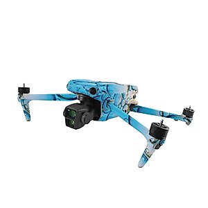 MightySkins Skin Compatible with DJI Air 3 - Sunrise Bubbles | Protective, Durable, and Unique Vinyl Decal wrap Cover | Easy to Apply, Remove, and Change Styles