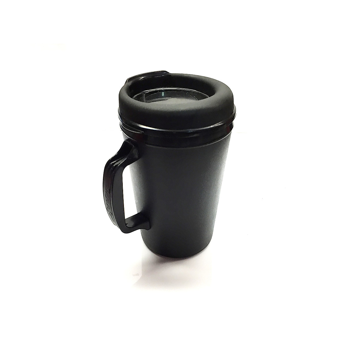 GAMA Electronics 20 oz ThermoServ Foam Insulated Coffee Mug Black/Green Two Pack