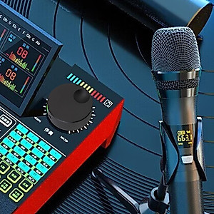 lovermusic lovermusic 32x13MM Black Sandblasting Audio Control Tuning Knob fit 6MM Dia Bore