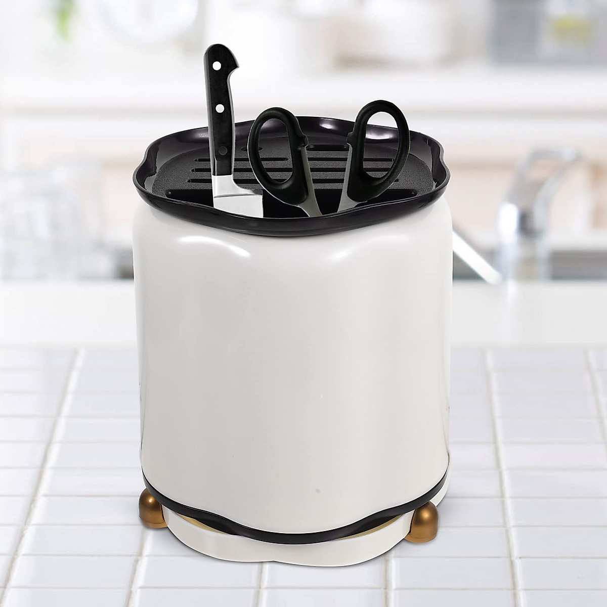 CALLARON Petal Holder Cutter Holder Kitchen Utensil Holder Chopsticks Spoon Stand Detachable Cutter Rack Cutter Storage Holder Kitchen Chopsticks Holder Kitchen Fork Holder