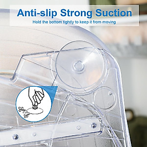 SAMTURUI Lazy Susan Turntable Organizer for Fridge, 360° Rotating, Lazy Susan Spice Storage for Cabinet, Refrigerator, Pantry, Kitchen, Table, Bathroom, Countertop