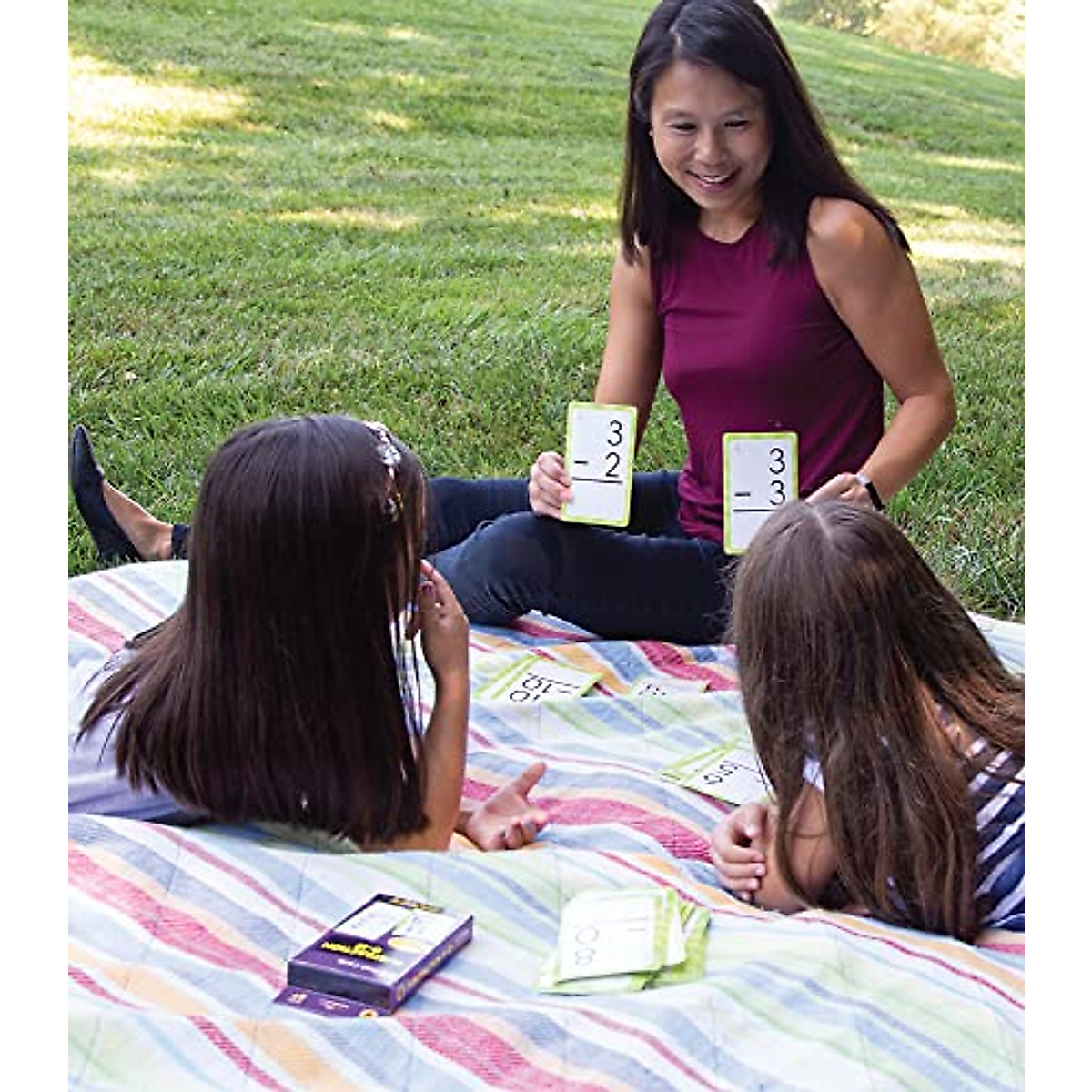 Carson Dellosa 4-Pack Math Flash Cards for Kids Ages 4-8, 211 Addition and Subtraction Flash Cards and Multiplication and Division Flash Cards for Kindergarten, 1st, 2nd, 3rd, 4th, 5th & 6th Grade