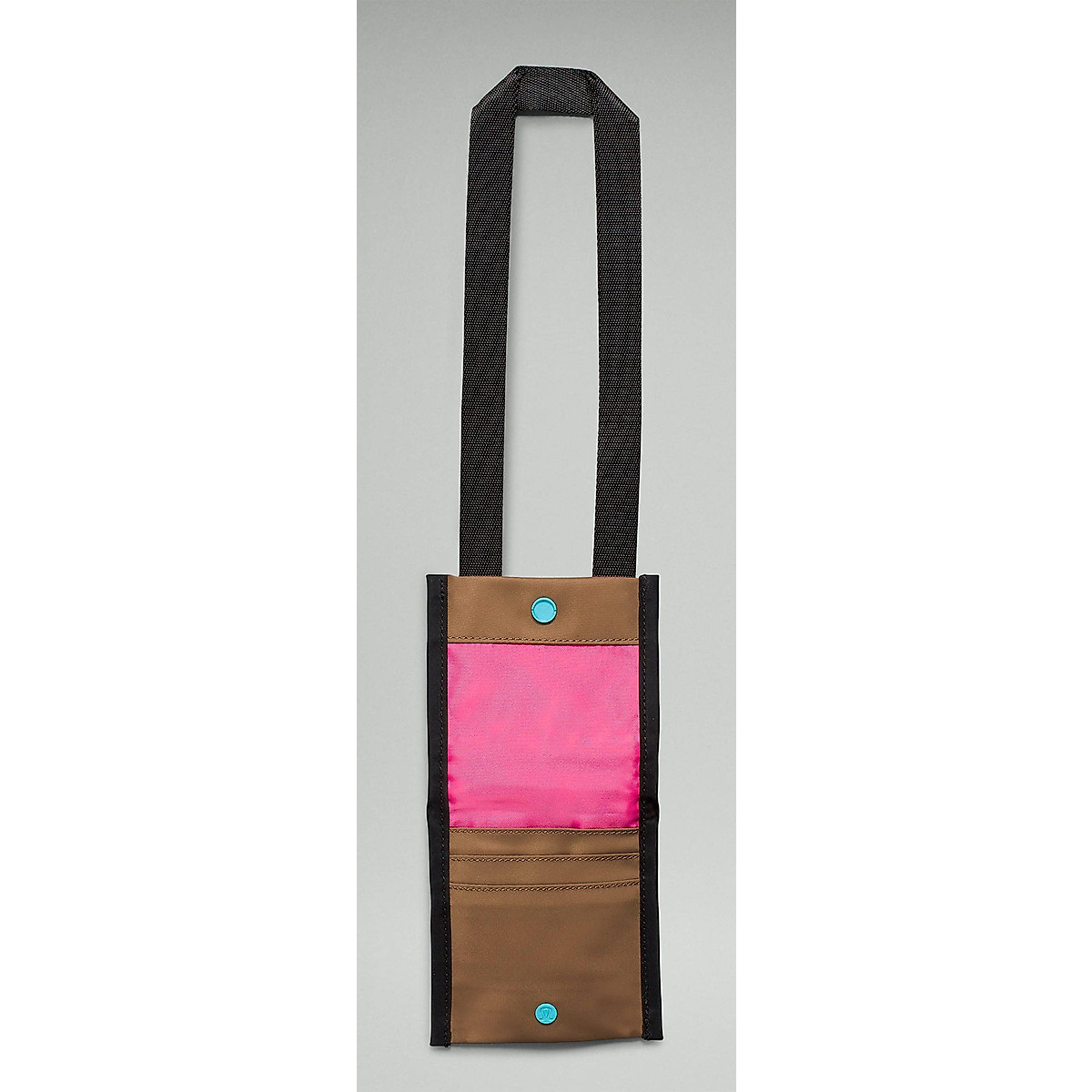 Lululemon Athletica Ever Ready Crossbody Wallet (Sonic Pink/Cacao/Black)