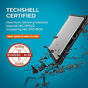 Gumdrop DropTech Laptop Case Fits Acer Chromebook Spin 511 (R756TN) 2-in-1 - Rugged Drop Tested and Shockproof Reliable Device Protection for Kids K-12 Students School Office or Business Use - Black