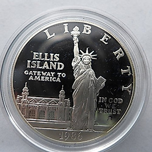 1986 Statue of Liberty Two Coins Proof Set Mint State